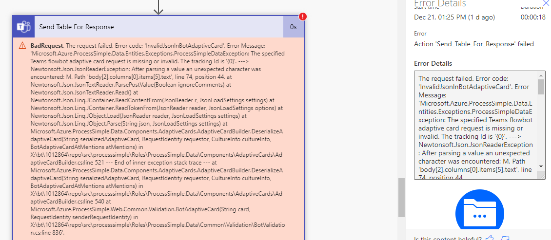 [CoE Starter Kit - BUG] Flow: Request Orphaned Objects Reassigned (Child) - Error - When names ...