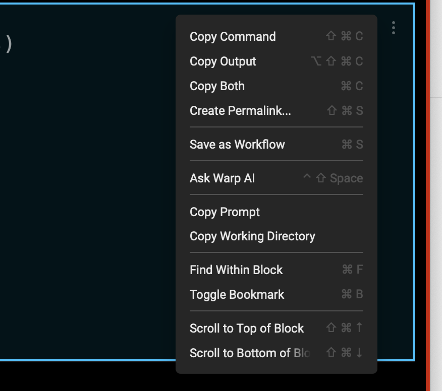 [Change wording] Change wording of "Copy both" · Issue #3656 · warpdotdev/Warp · GitHub