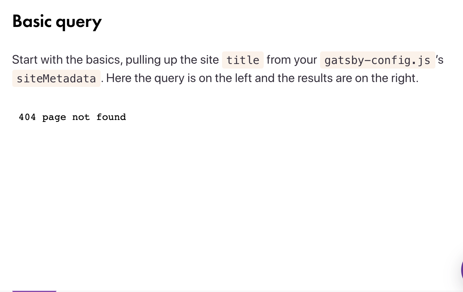 GraphQL Query Options Reference: 404 on Links to CodeSandBox -> Keep Example running · Issue ...