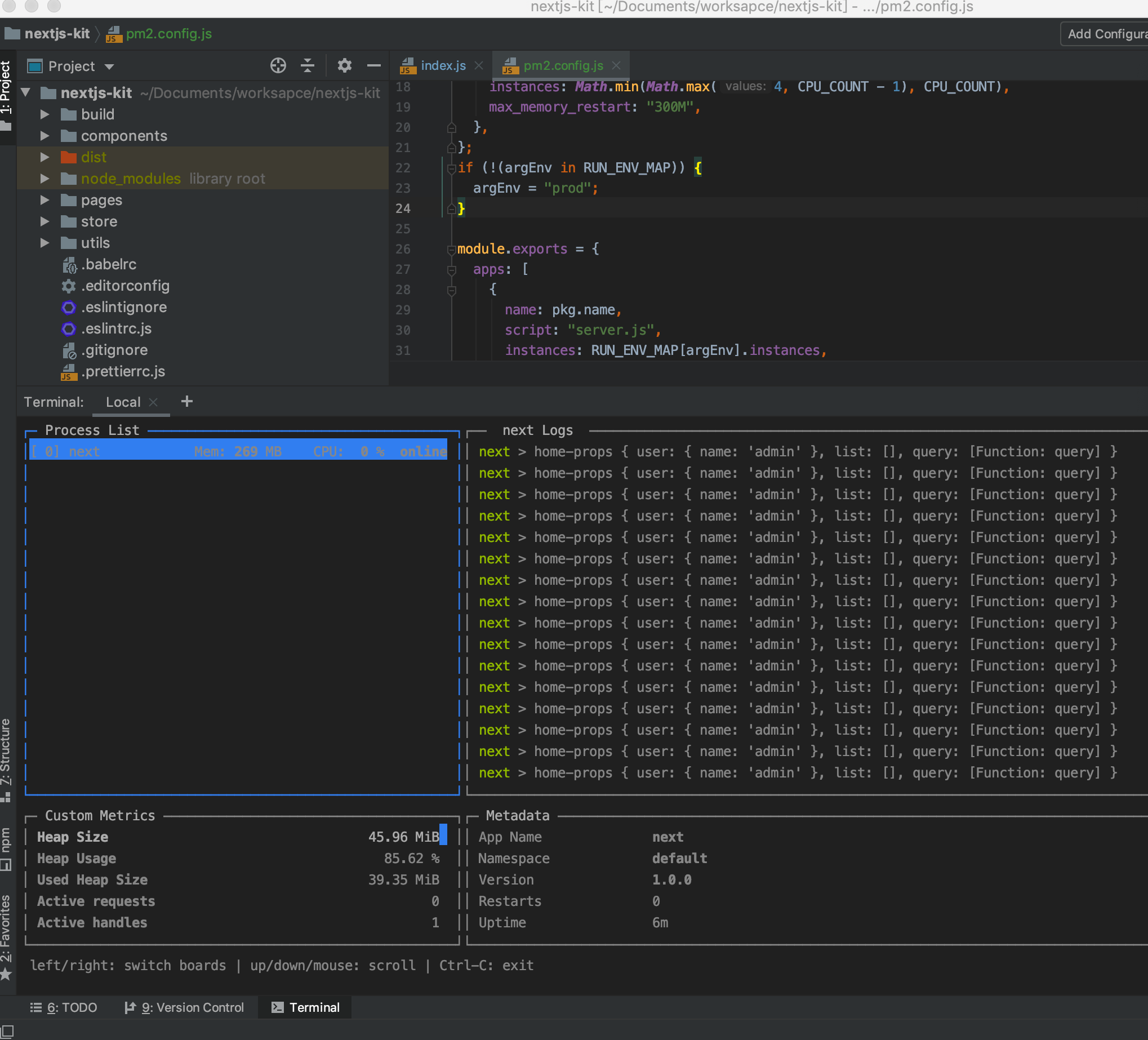 Memory leak in app created from specific boilerplate · Issue #10394 ...