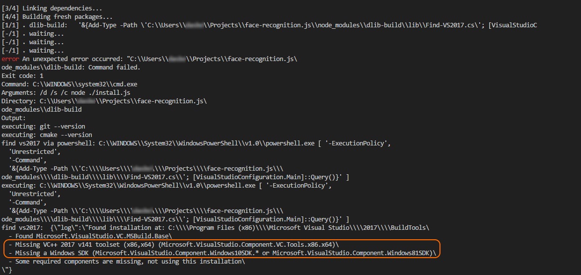 setup recommendation · Issue #229 · justadudewhohacks/opencv4nodejs · GitHub
