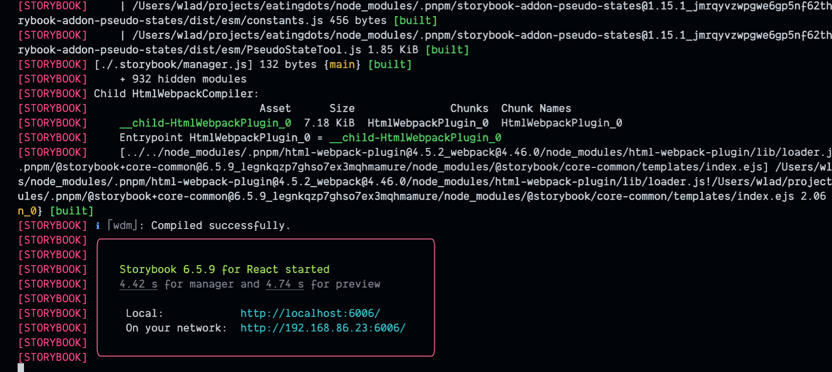 Coloring output doesn't work properly when using with `concurrently ...