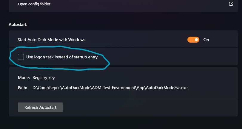 Make the Svc exe a service · Issue #700 · AutoDarkMode/Windows-Auto-Night-Mode · GitHub