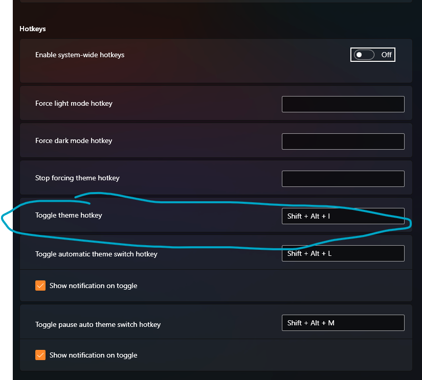 Depite forcing dark mode, sometimes when I unlock my machine, it's shifted back to light mode ...