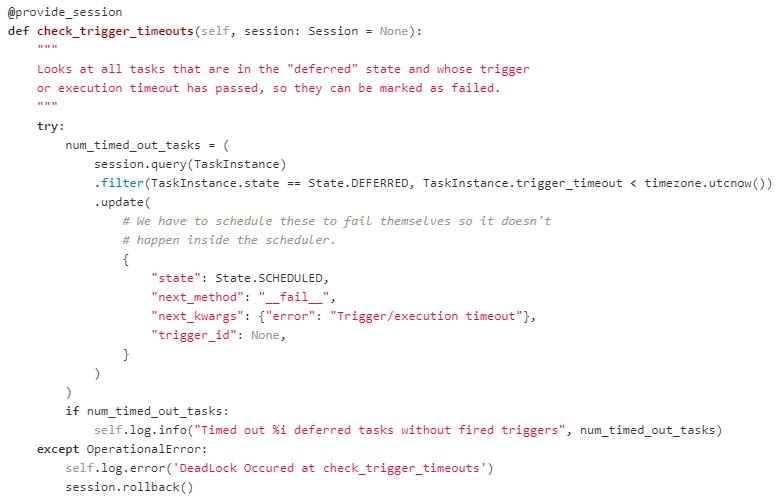 Airflow Trigger And Scheduler DataBase DeadLock · Issue #21817 · apache/airflow · GitHub