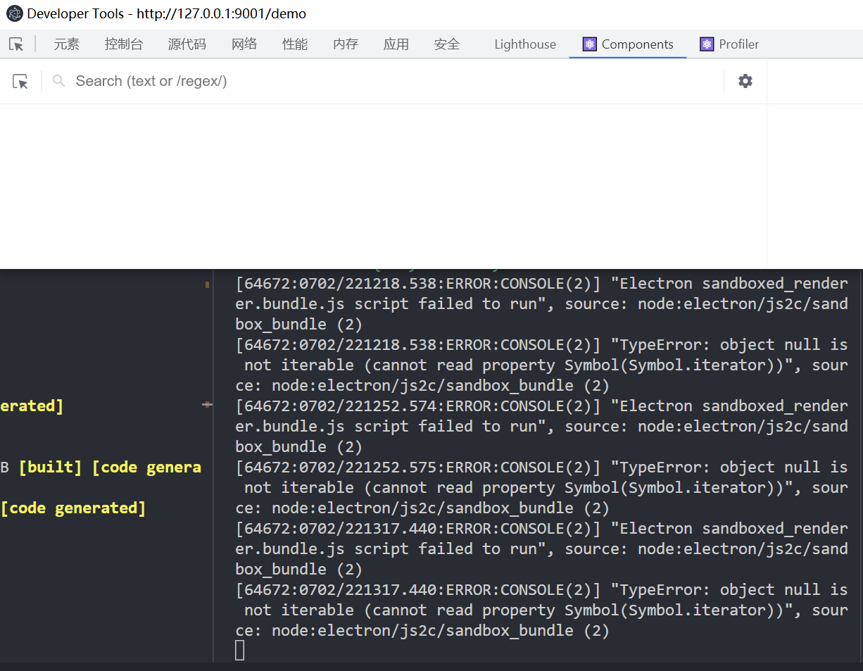 Devtools Bug Electron Support Broken In 427 · Issue 25843 