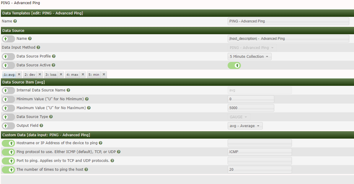 Advanced Ping issue · Issue #4561 · Cacti/cacti · GitHub