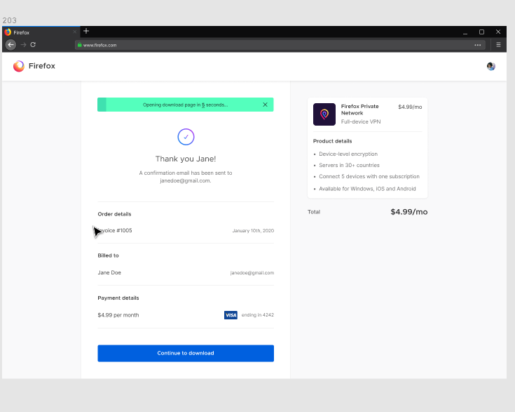 Implement updated subscription Confirmation UI · Issue #3929 · mozilla/fxa · GitHub