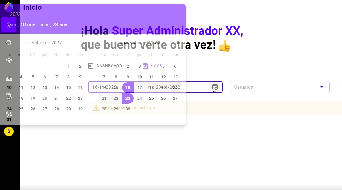 DatePicker appears in the upper left corner after clicking on the calendar icon. · Issue #5450 ...