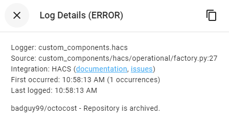 Is badguy a bad omen ? · Issue #1810 · hacs/integration · GitHub