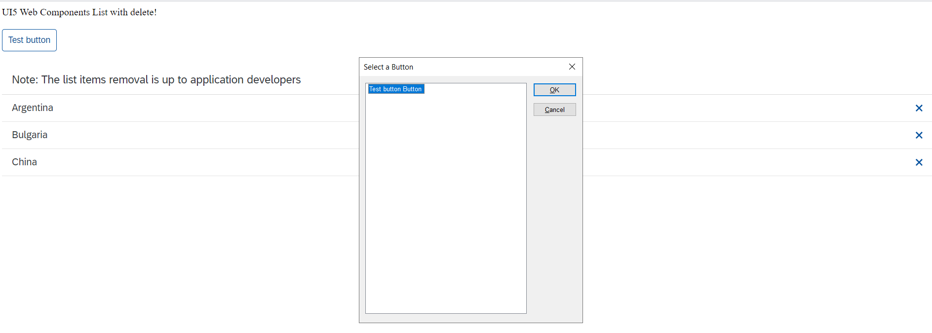 a11y: Delete button of ui5-list is not available in buttons list of JAWS(Screen reader) · Issue ...