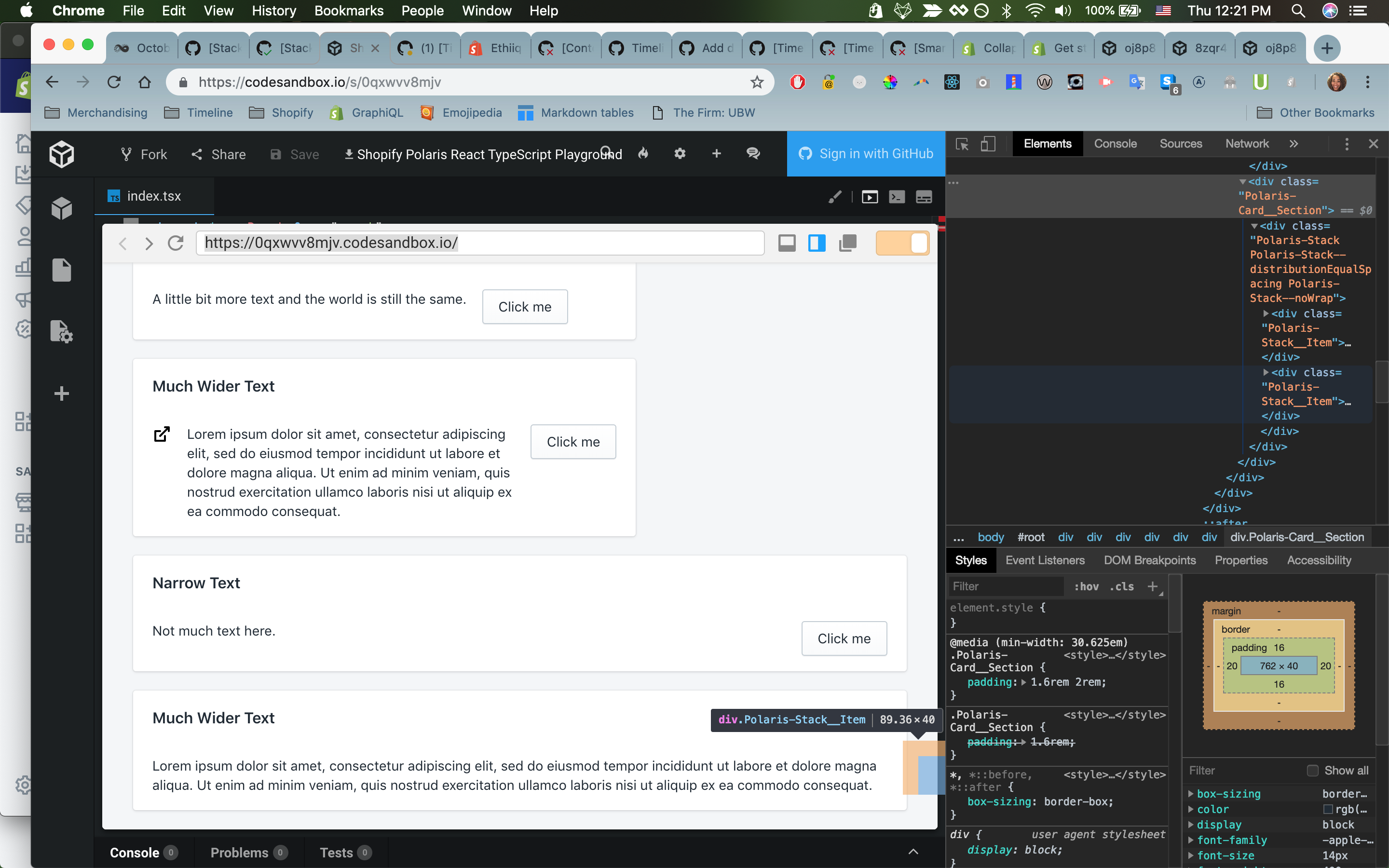 [Stack] wraps items when it shouldn't · Issue #1038 · Shopify/polaris · GitHub