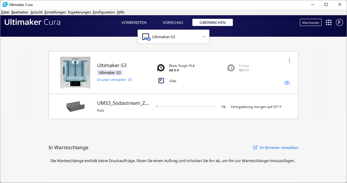 German translation for estimated time · Issue #10718 · Ultimaker/Cura ...