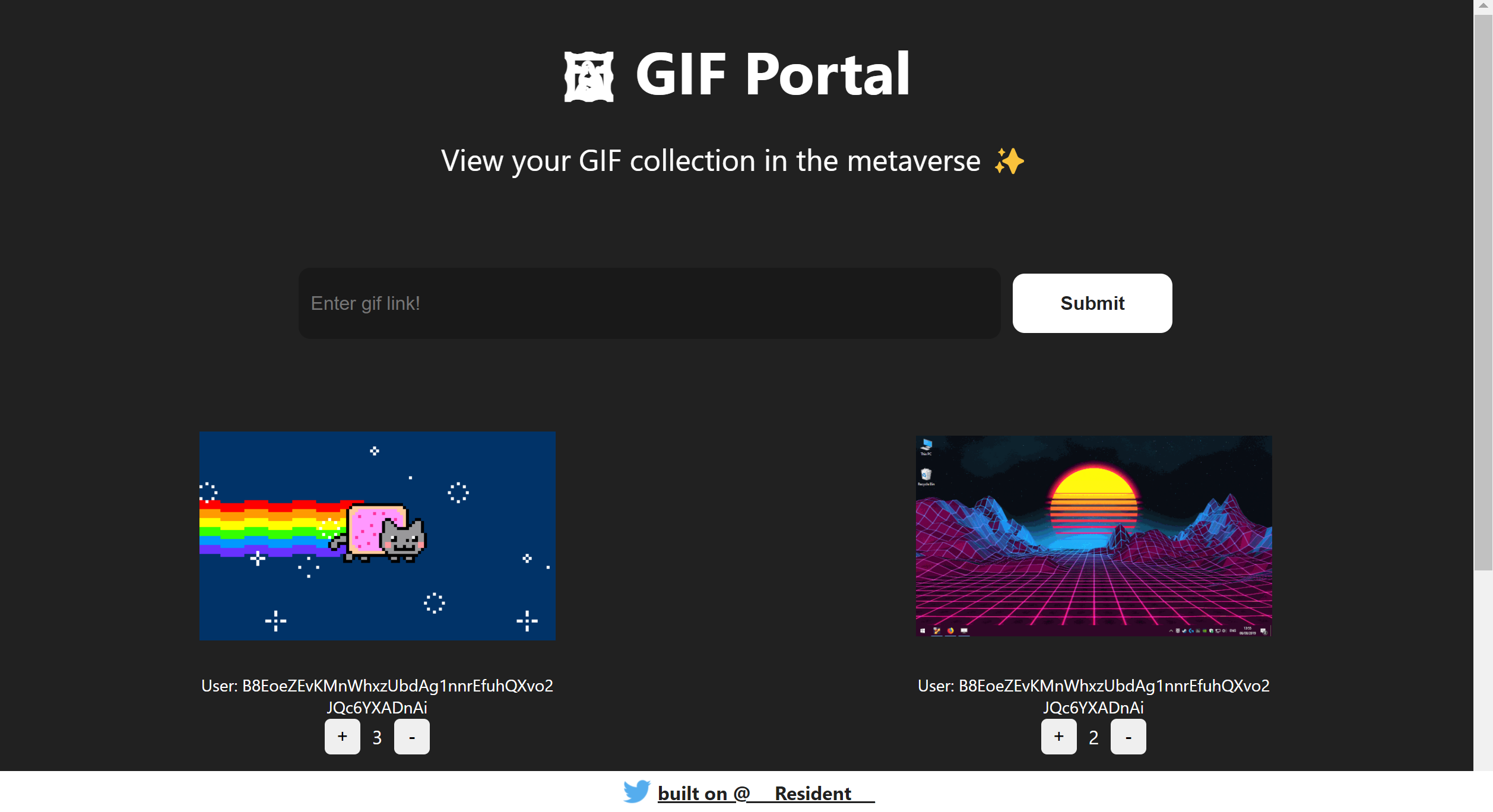GitHub - ResidentTGT/buildspace-solana-gif-portal: GIF Portal on Solana blockchain