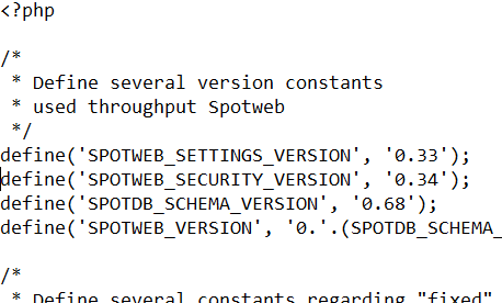 Spotweb on Synology upgrade-db.php db setting not persistent. · Issue #722 · spotweb/spotweb ...