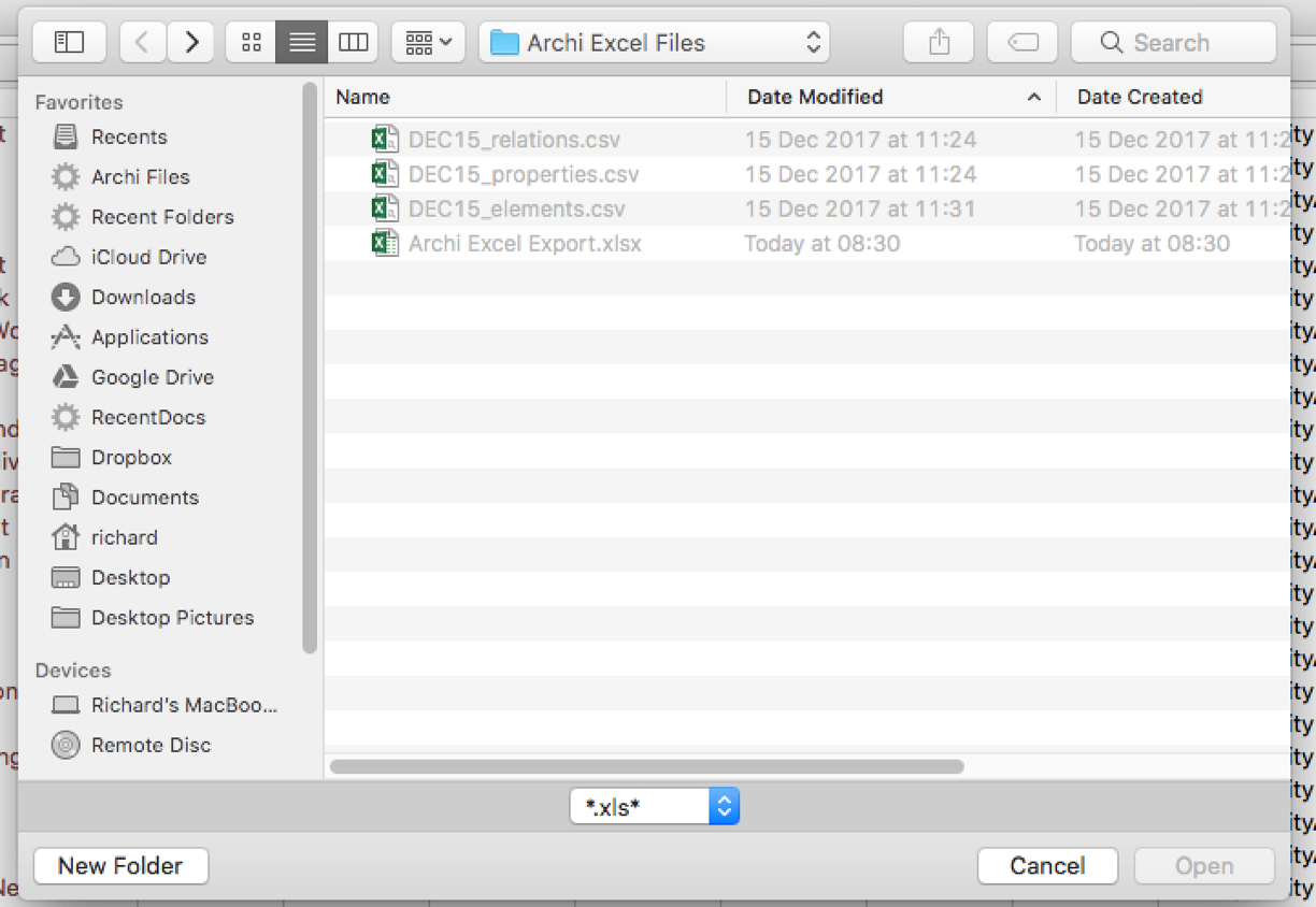[Issue] Export to Excel not possible on Mac · Issue #8 · archi-contribs/form-plugin · GitHub