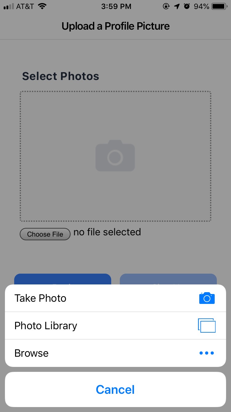 Amplify Photo Picker Choose File Crash · Issue #3304 · aws-amplify ...