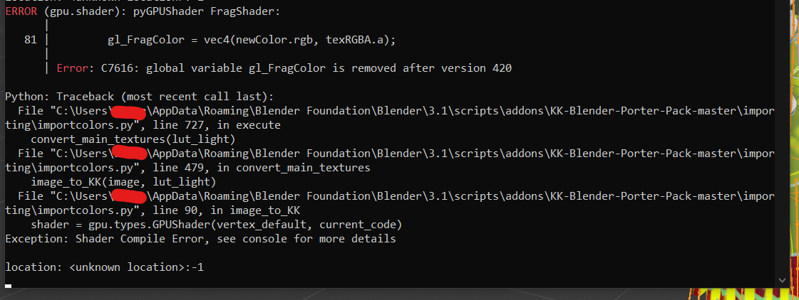 2b) convert and apply colors to shaders multiple errors · Issue #129 · FlailingFog/KK-Blender ...