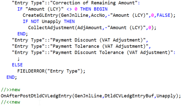 [Event Request] Codeunit 12 - function 'PostDtldCVLedgEntry' · Issue ...