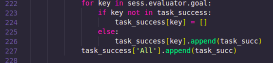 [BUG] Task success on evaluator.py · Issue #114 · thu-coai/ConvLab-2 · GitHub