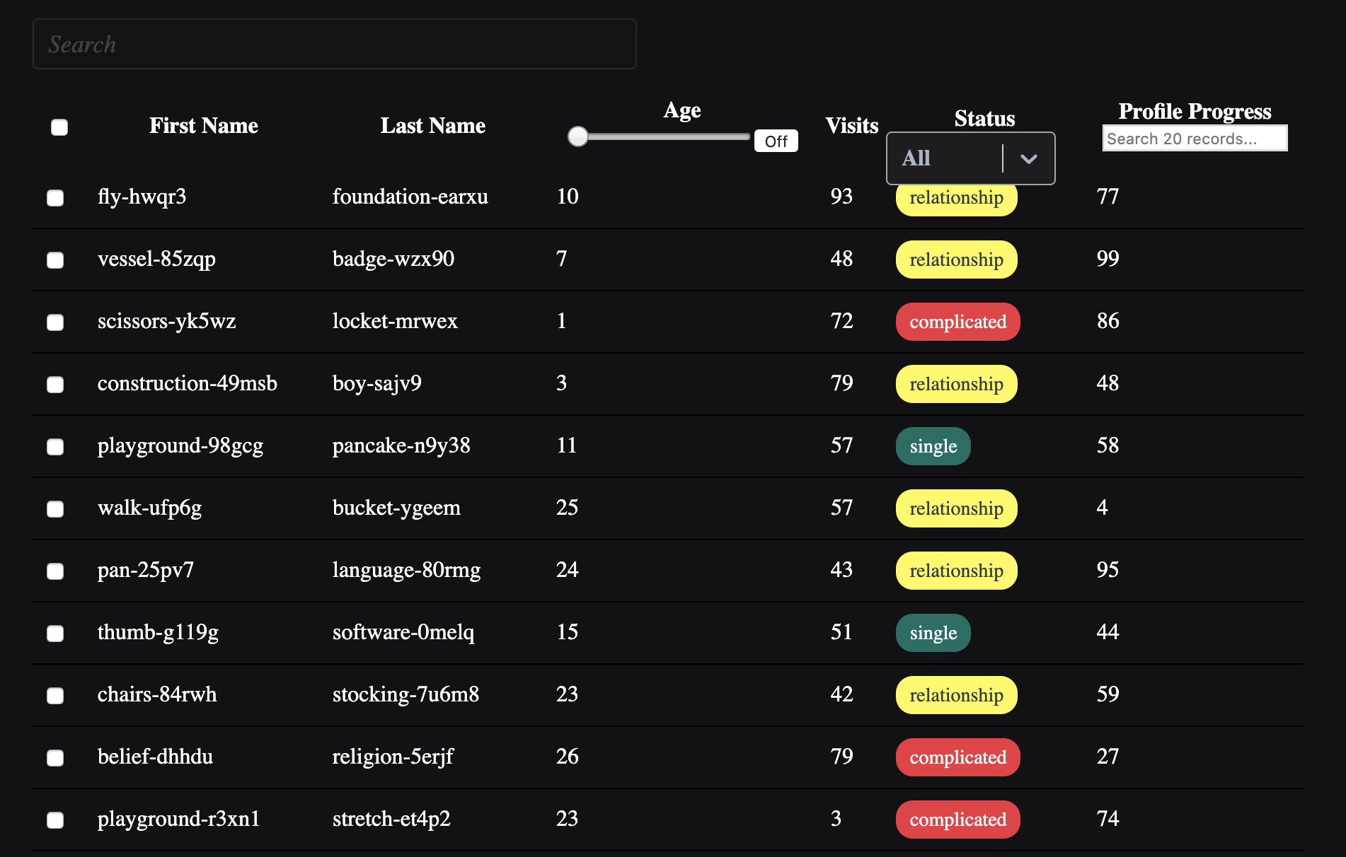 Research about Table library · Issue #184 · scality/core-ui · GitHub