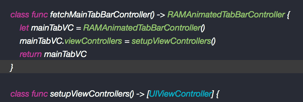when setting the tabBarController ,there is a promblem · Issue #207 ...