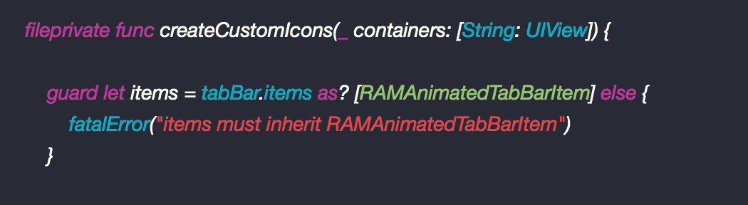 when setting the tabBarController ,there is a promblem · Issue #207 · Ramotion/animated-tab-bar ...