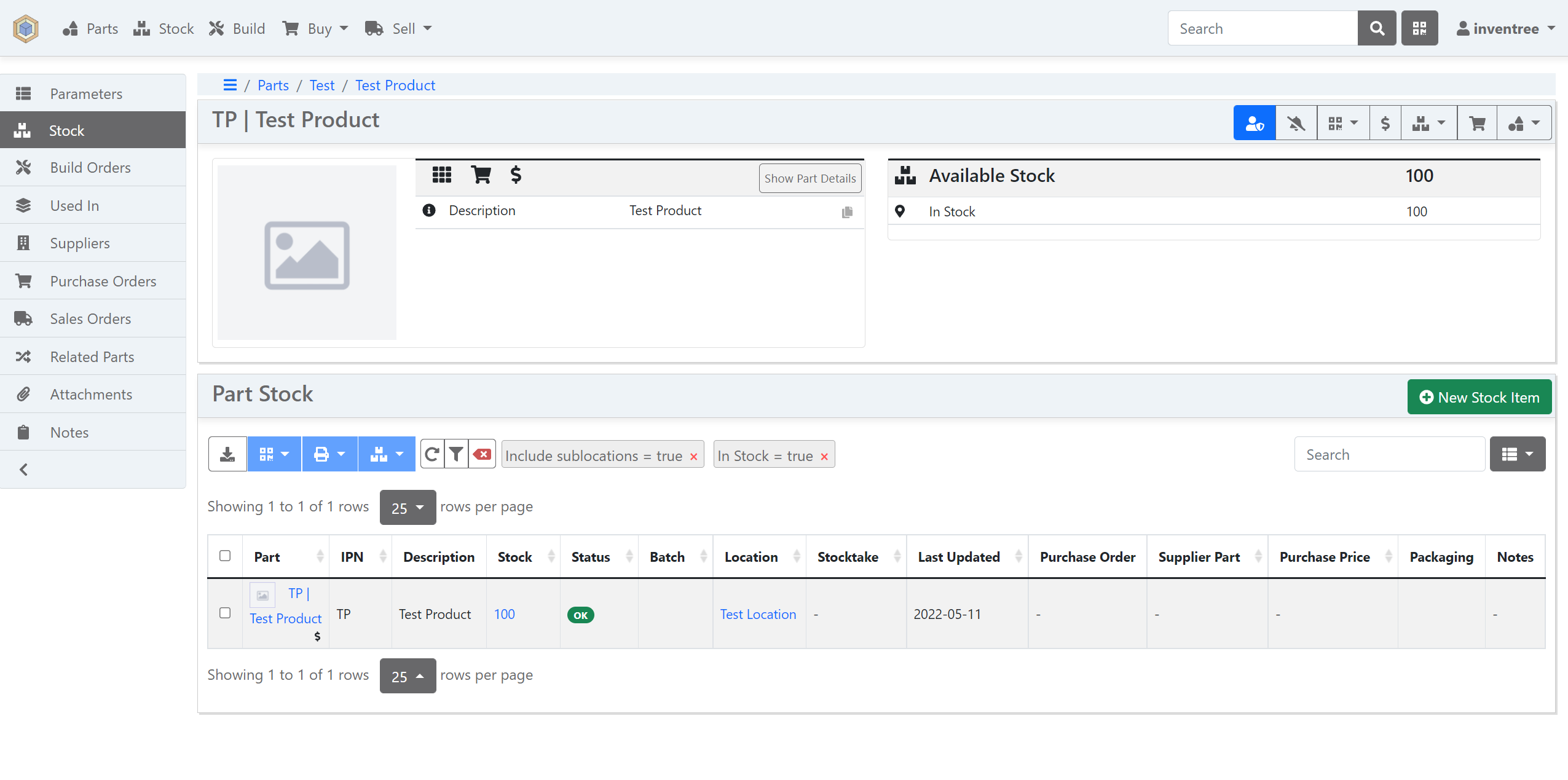 [BUG] Available Stock Deducting Fully Allocated Stock · Issue #2969 · inventree/InvenTree · GitHub