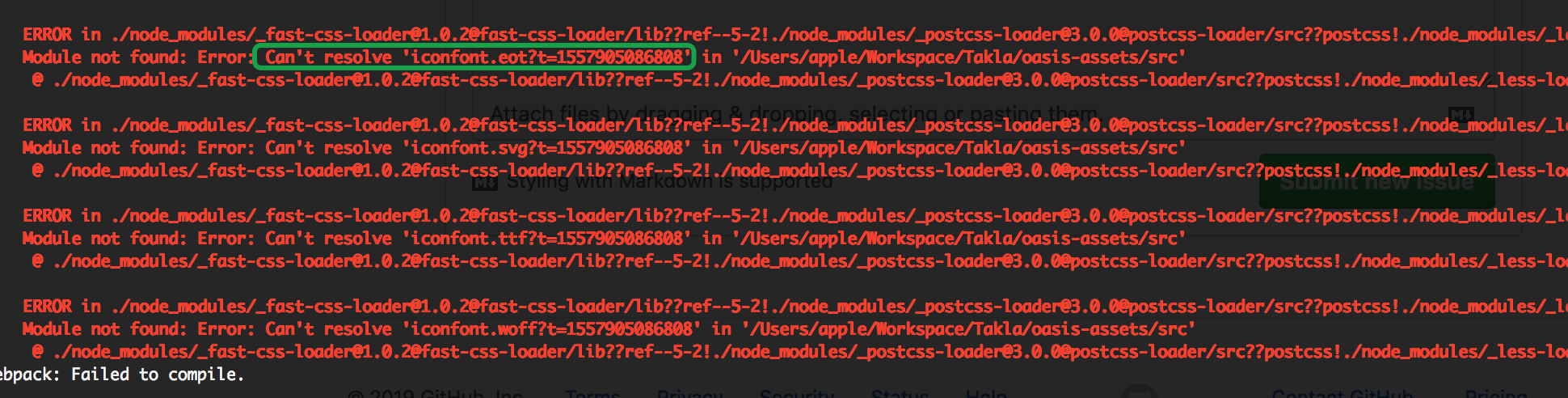 Can't resolve 'iconfont.eot' 下载导出资源引用路径问题 【bug】 · Issue #1286 · thx/iconfont-plus · GitHub