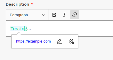 CKEditor link input element not displaying correctly · Issue #618 · unite-cms/unite-cms · GitHub