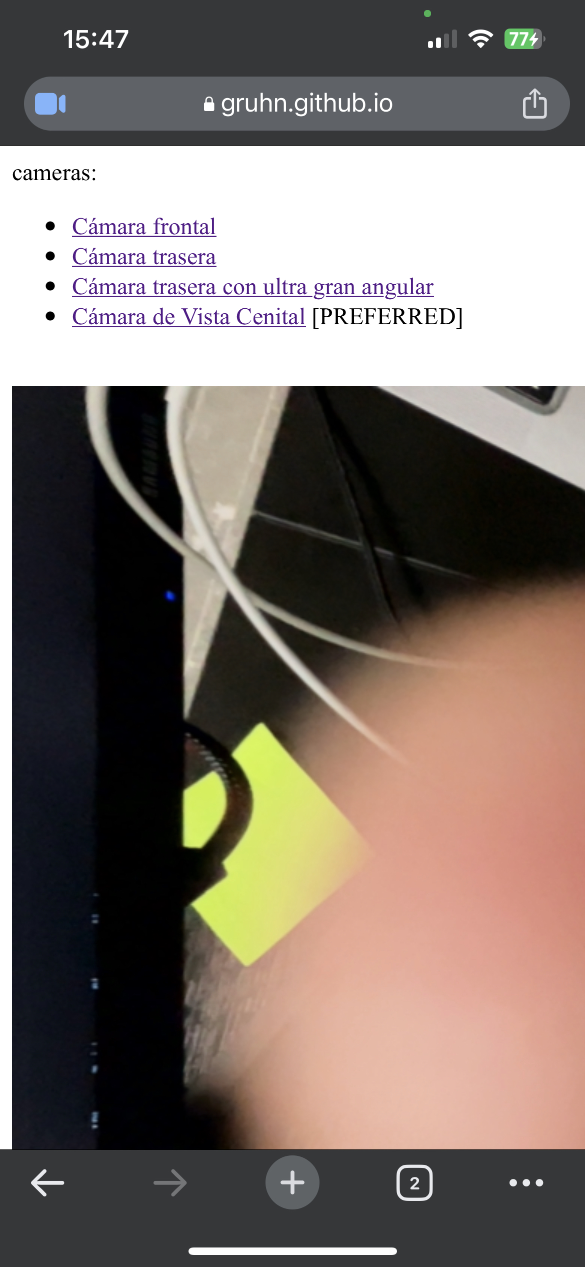 2nd rear camera problem on iPhone 13 with iOS 16. · Issue #322 · gruhn/vue-qrcode-reader · GitHub