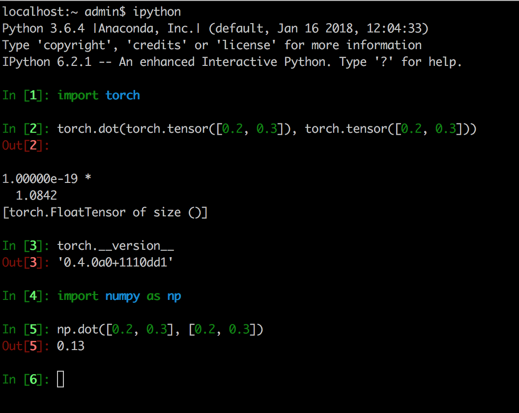Torch Dot Gives Strange Results · Issue 7064 · Pytorch Pytorch · Github