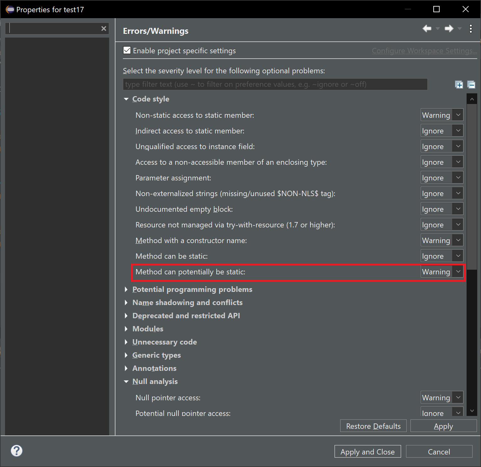 Incorrect Behavior Of The Possible Static Method Check For Generic 7930