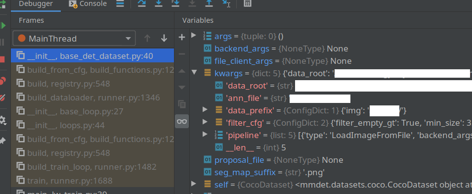 CocoDataset may not support `metainfo` through config file. · Issue #10949 · open-mmlab ...