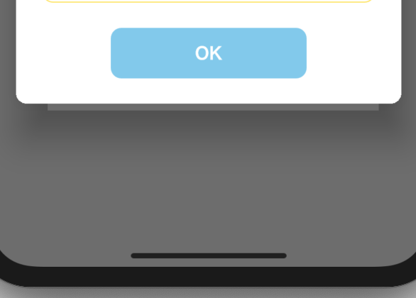Alertdialogsimple Dialog Weird Extrusion Once Exceed Certain Height