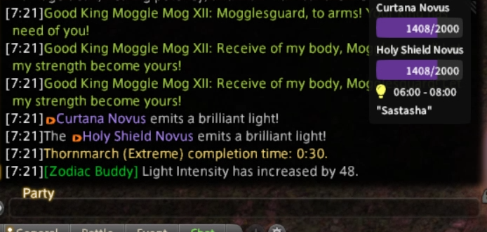 [Bug] Thornmarch EX not getting detected for novus light · Issue #26 · MidoriKami/ZodiacBuddy ...