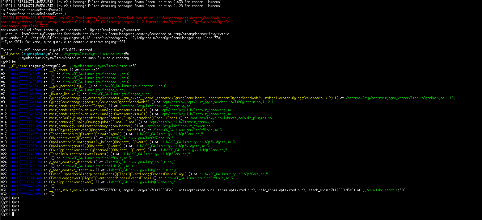 terminate called after throwing an instance of 'Ogre::ItemIdentityException' · Issue #648 · ros2 ...