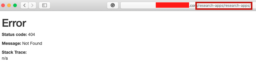 Invalid redirection on report error · Issue #149 · openanalytics/shinyproxy · GitHub