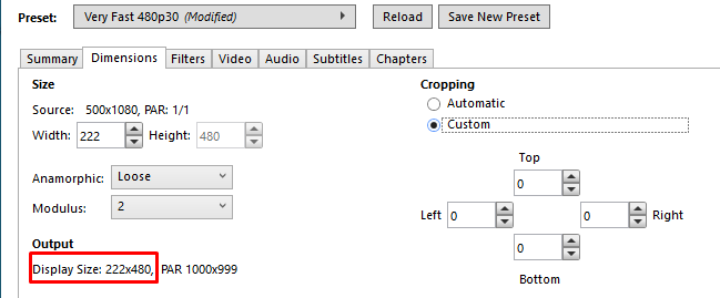 HandBrakeCLI scale video incorrect ratio · Issue #3309 · HandBrake/HandBrake · GitHub