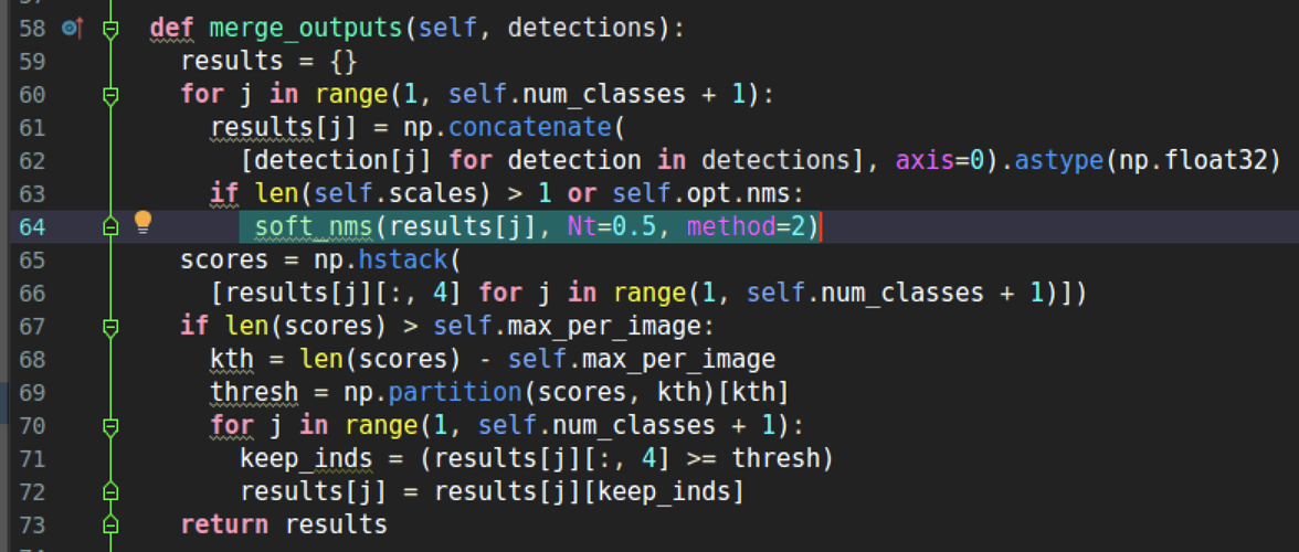 Problem Of Using Softnms Does It Works In The Source Code · Issue