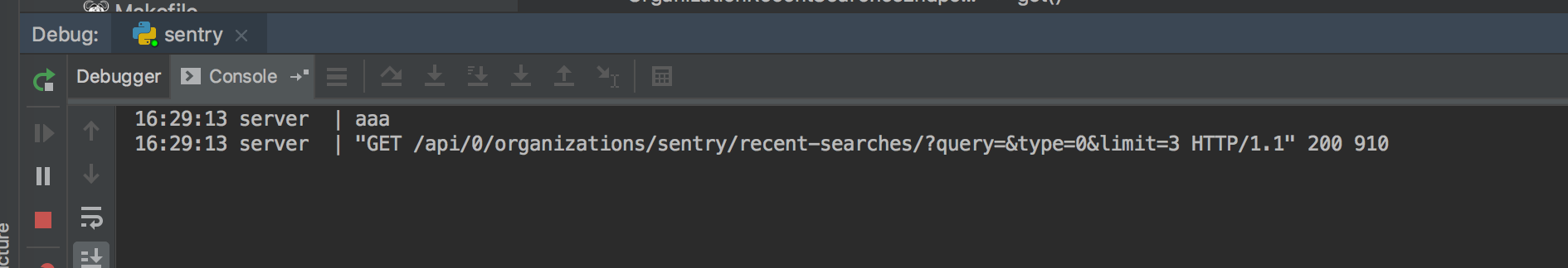 why breakpoint does not work when debug? · Issue #16188 · getsentry/sentry · GitHub