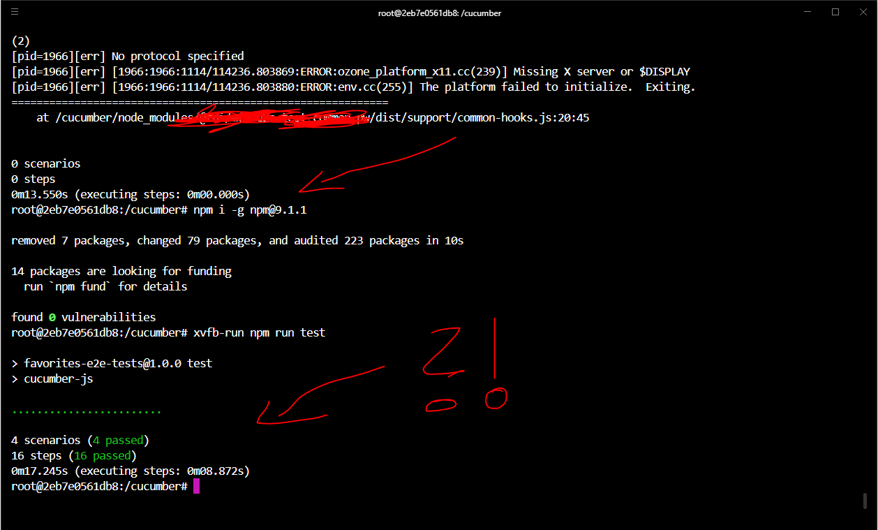 [BUG] Inconsistent behavior running headed mode in Docker image when running on local machine vs ...