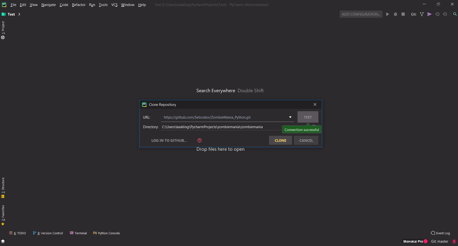 GitHub - Setorator/ZombieMania_Python: A Python adaption of the ...