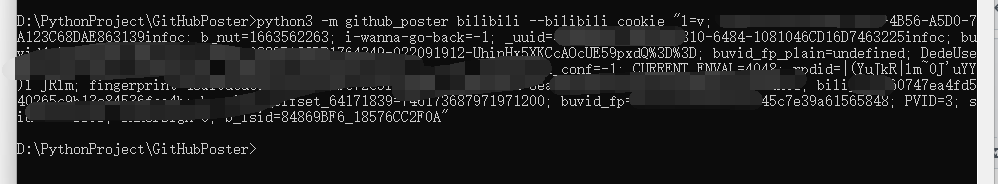 运行命令后没有生成对应的SVG文件 · Issue #72 · yihong0618/GitHubPoster · GitHub