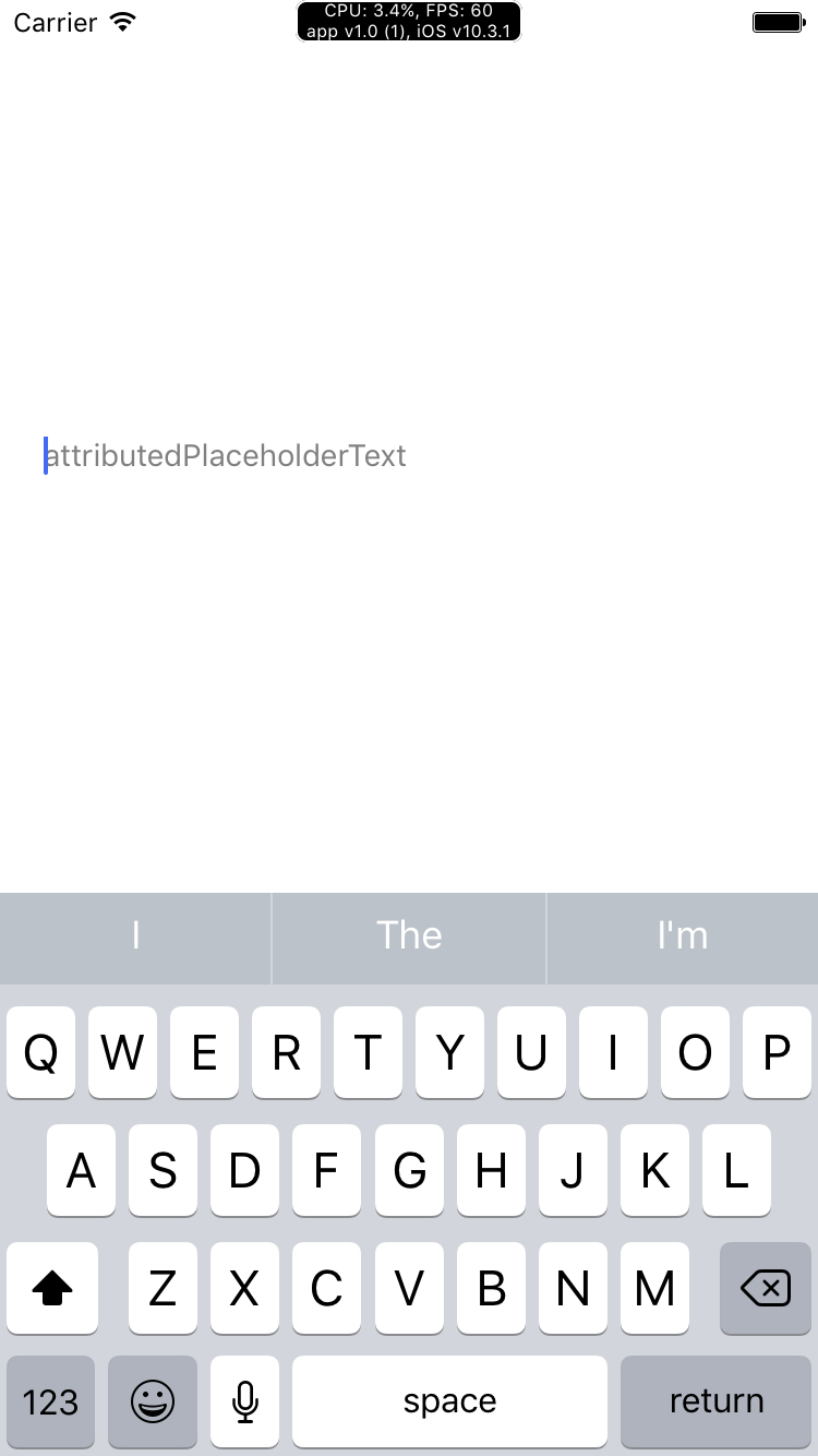 Position display attributedPlaceholderText in ASEditableTextNode · Issue #1583 · TextureGroup ...