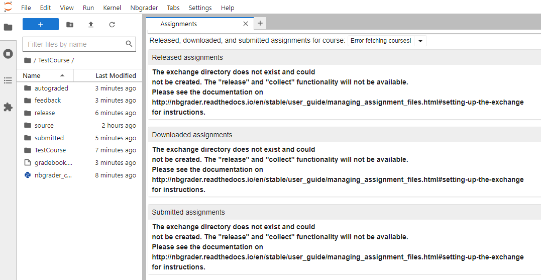Problem Of Developer Installation From Commit Ab63f61 · Issue 1619 · Jupyternbgrader · Github