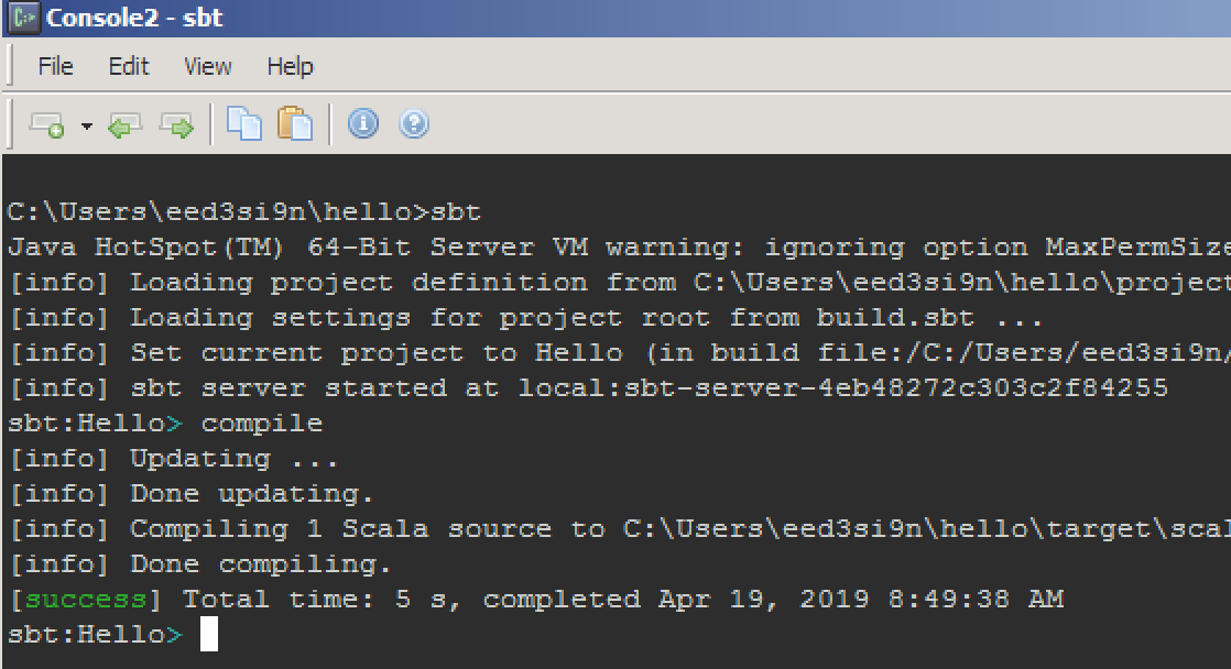 Windows - output encoding seems incorrect · Issue #4615 · sbt/sbt · GitHub