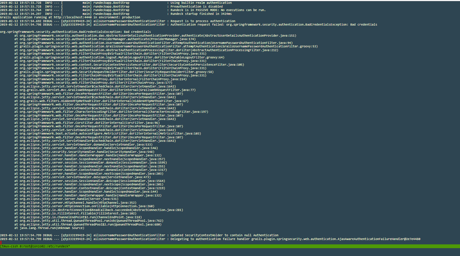 Active Directory Authentication Client Returns Bad Credentials · Issue 