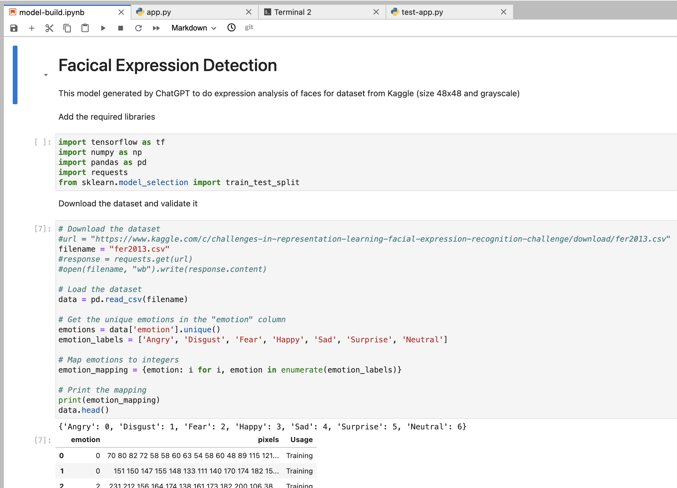 GitHub - osa-ora/ml-facial-expression-chatgpt: ML Facial Expression Detection built by using ML ...