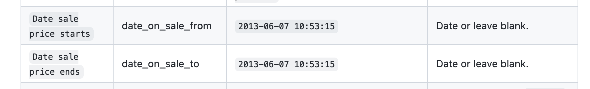[enhancement] Product Sale Start End Dates Should Support Times Too · Issue 35323